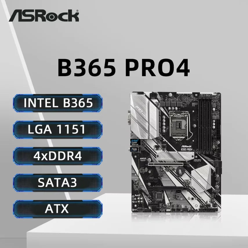 ASRock B365 Motherboard LGA 1151 Intel B365 DDR4 2666 Supports 9th and – StoneTaskin