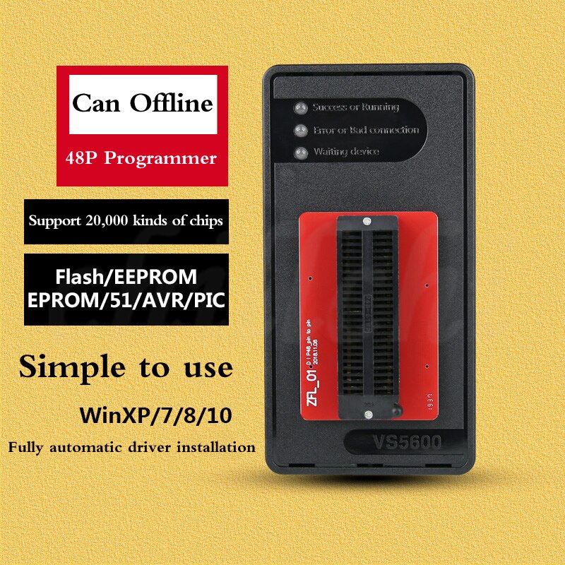 VS5600 universal programmer read and write Flash single-chip BIOS chi – StoneTaskin