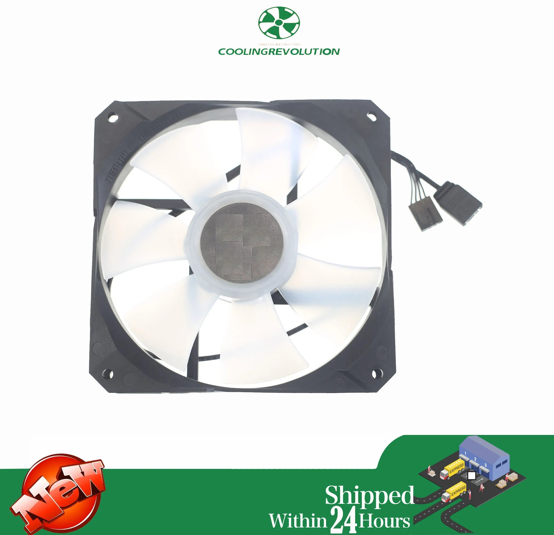 StoneTaskin Original Cooling Fan12025 ARGB CF1225H12D 0.35A DC12V 4-Pi