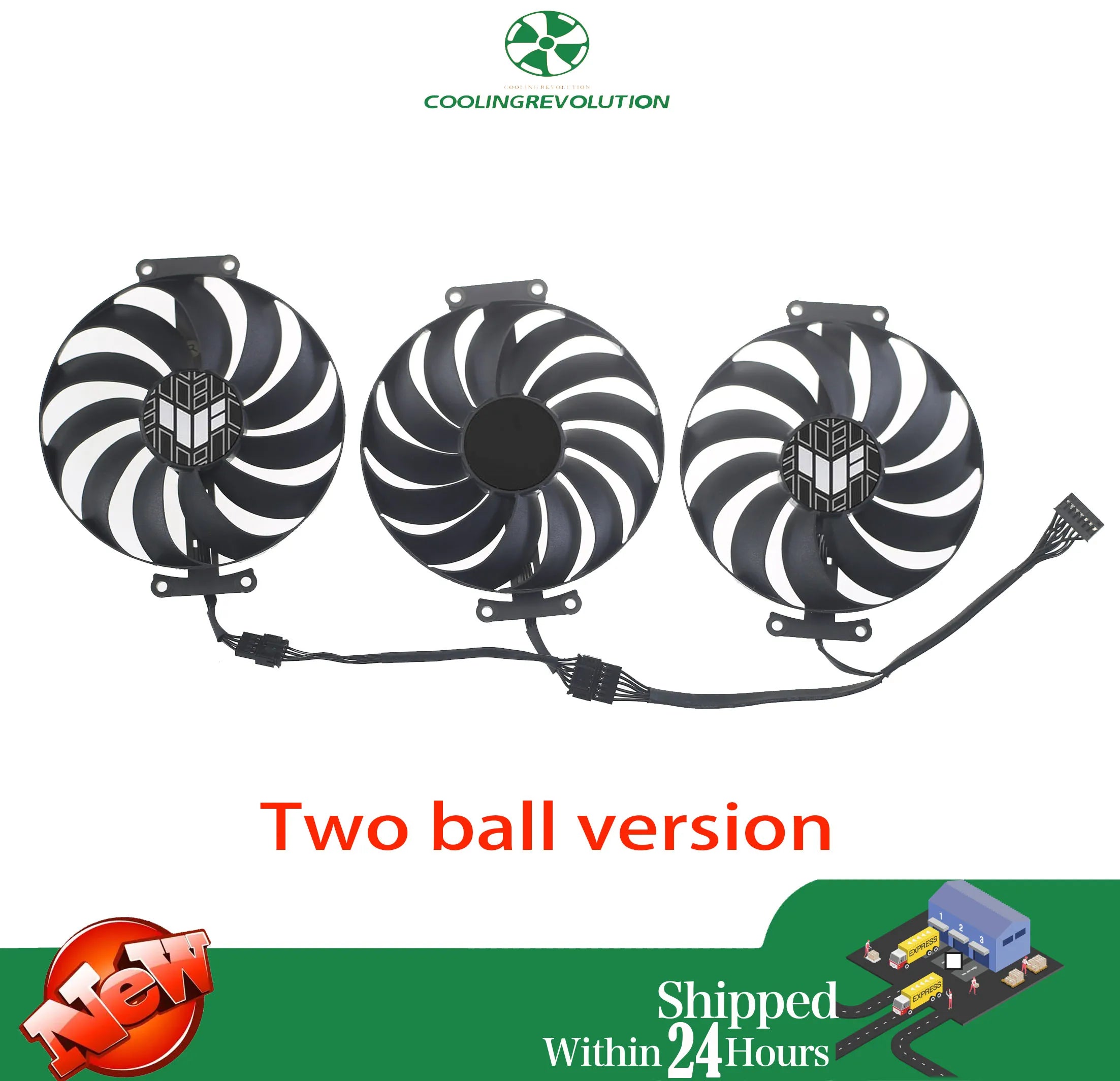 StoneTaskin Original 95MM RX6700XT RX6800 RX6900XT Graphics fan for AS