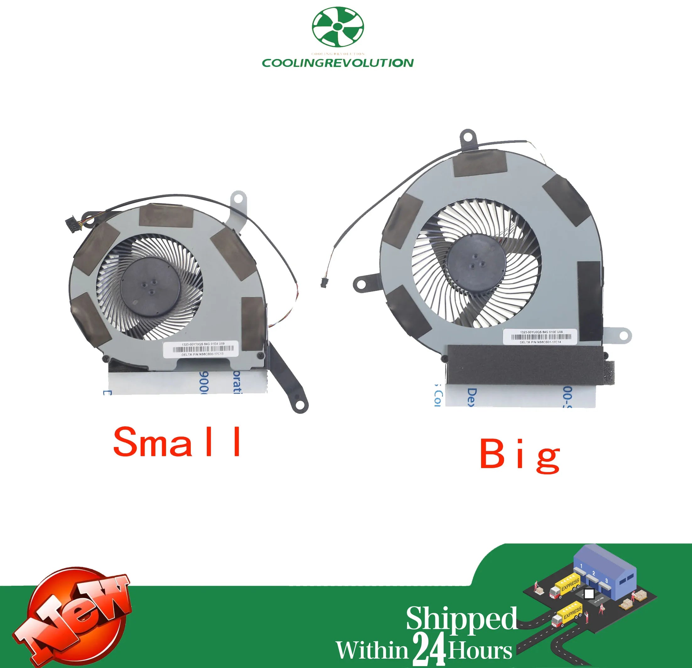 StoneTaskin All-in-One Cooling Fan NS6CB01 NS6CB00 DC12V 4Pin for Micr