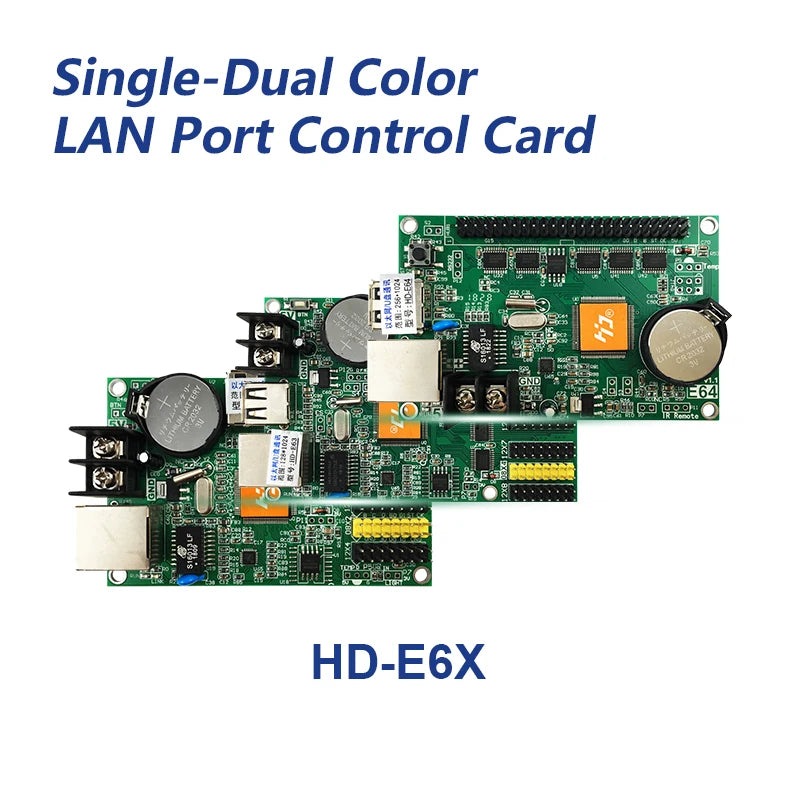 StoneTaskin Async Single Dual Color Control Card Huidu HD E62 E63 E64