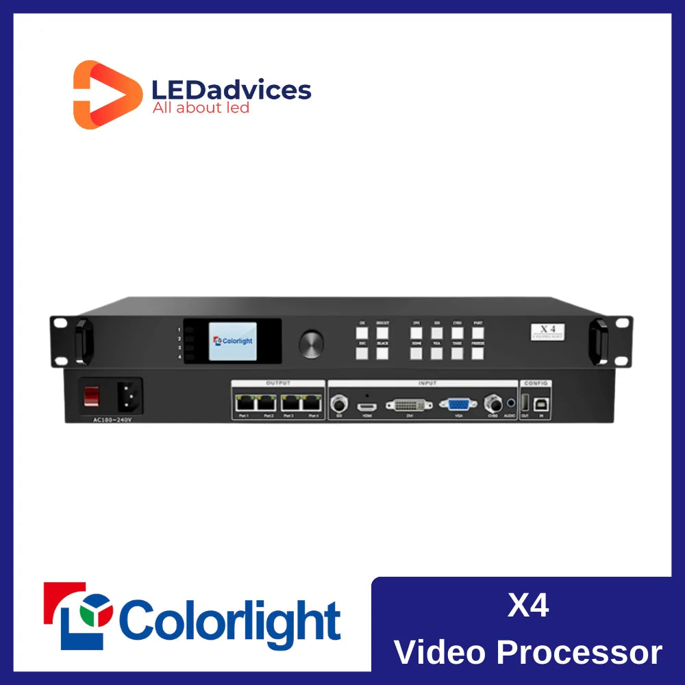Original Brand New Colorlight X4 Video Processor Professional LED Disp ...