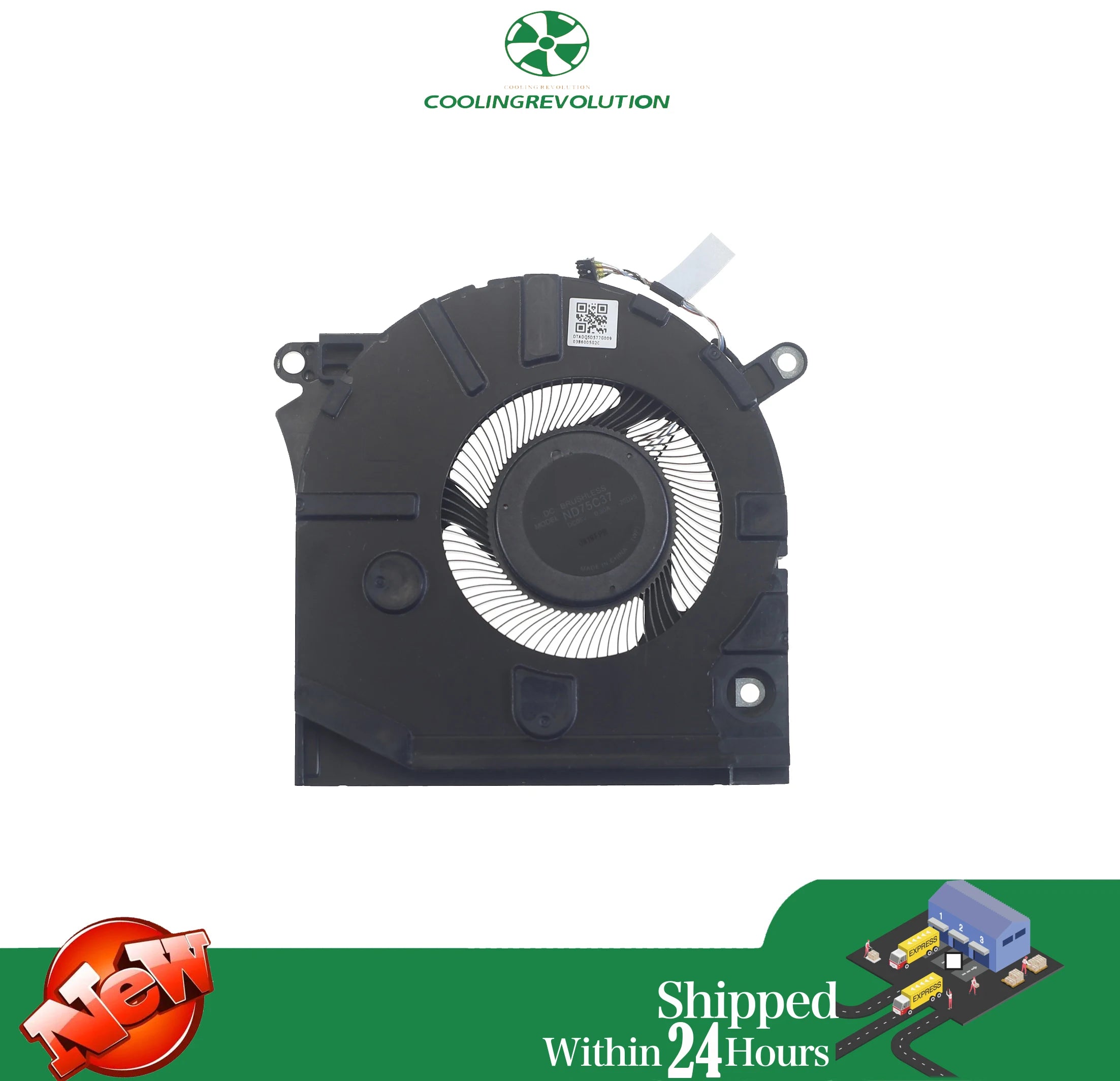 StoneTaskin Original Bran New Laptop CPU Cooling Fan ND75C37 DC5V 0.50