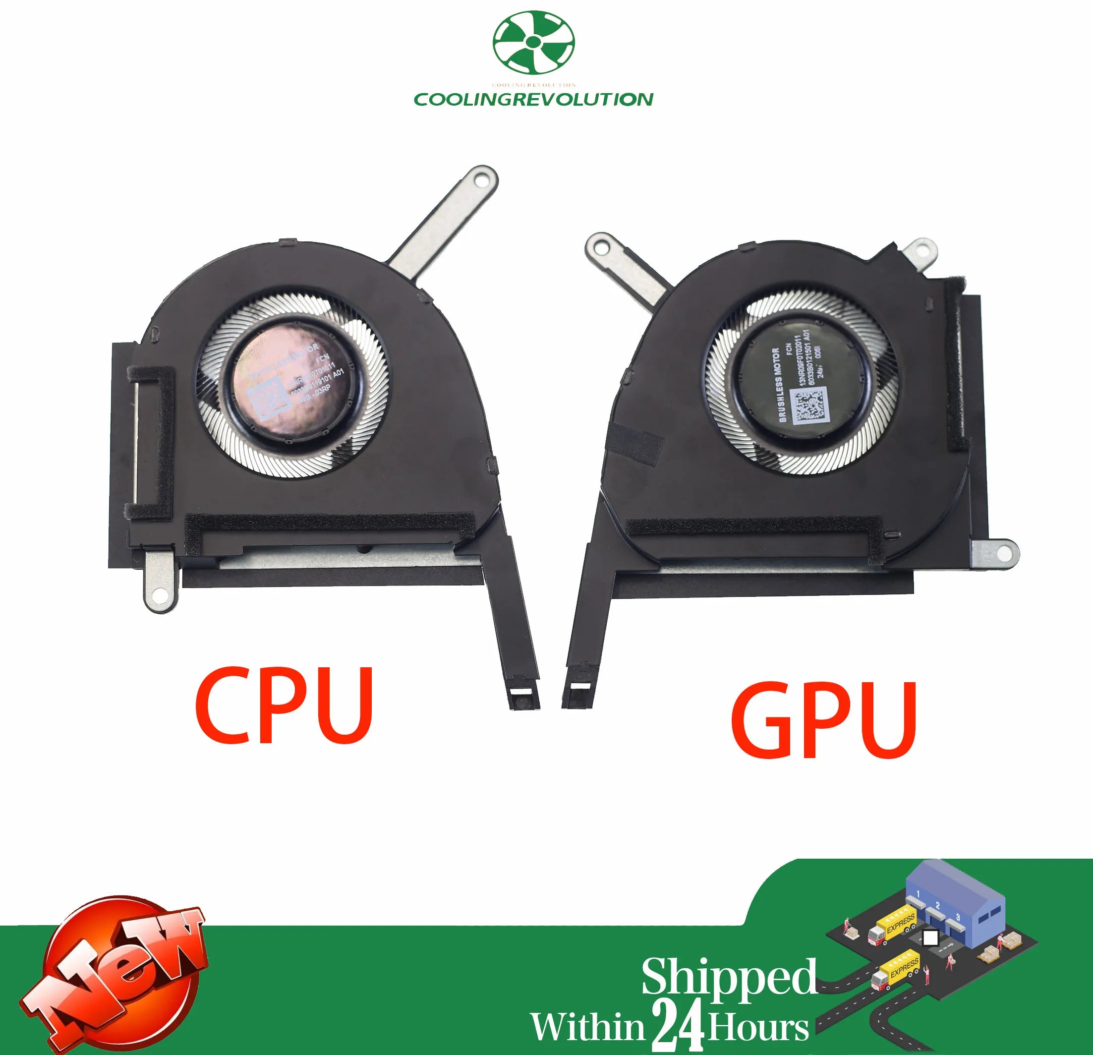 StoneTaskin Original Laptop CPU GPU Cooling Fan 13NR09F0T01011 13NR09F