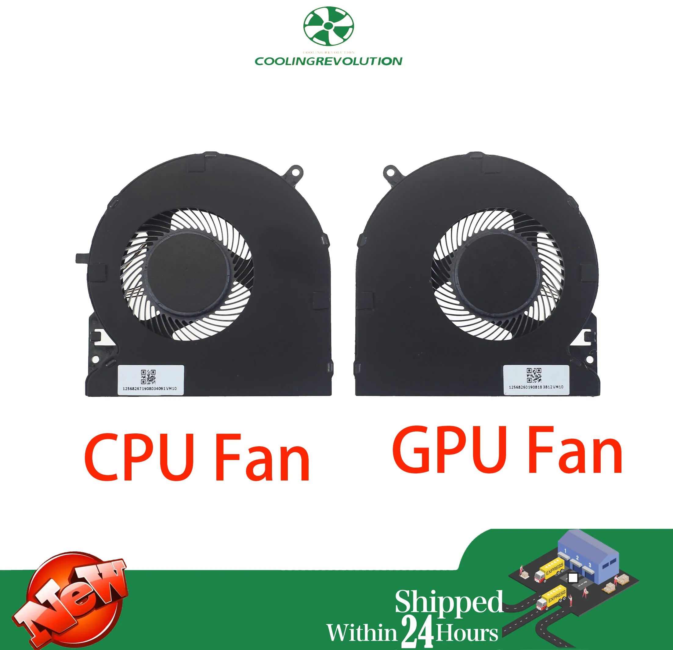 StoneTaskin Laptop CPU GPU Cooling Fan DFS5K121144645 DFS5K123043635 D