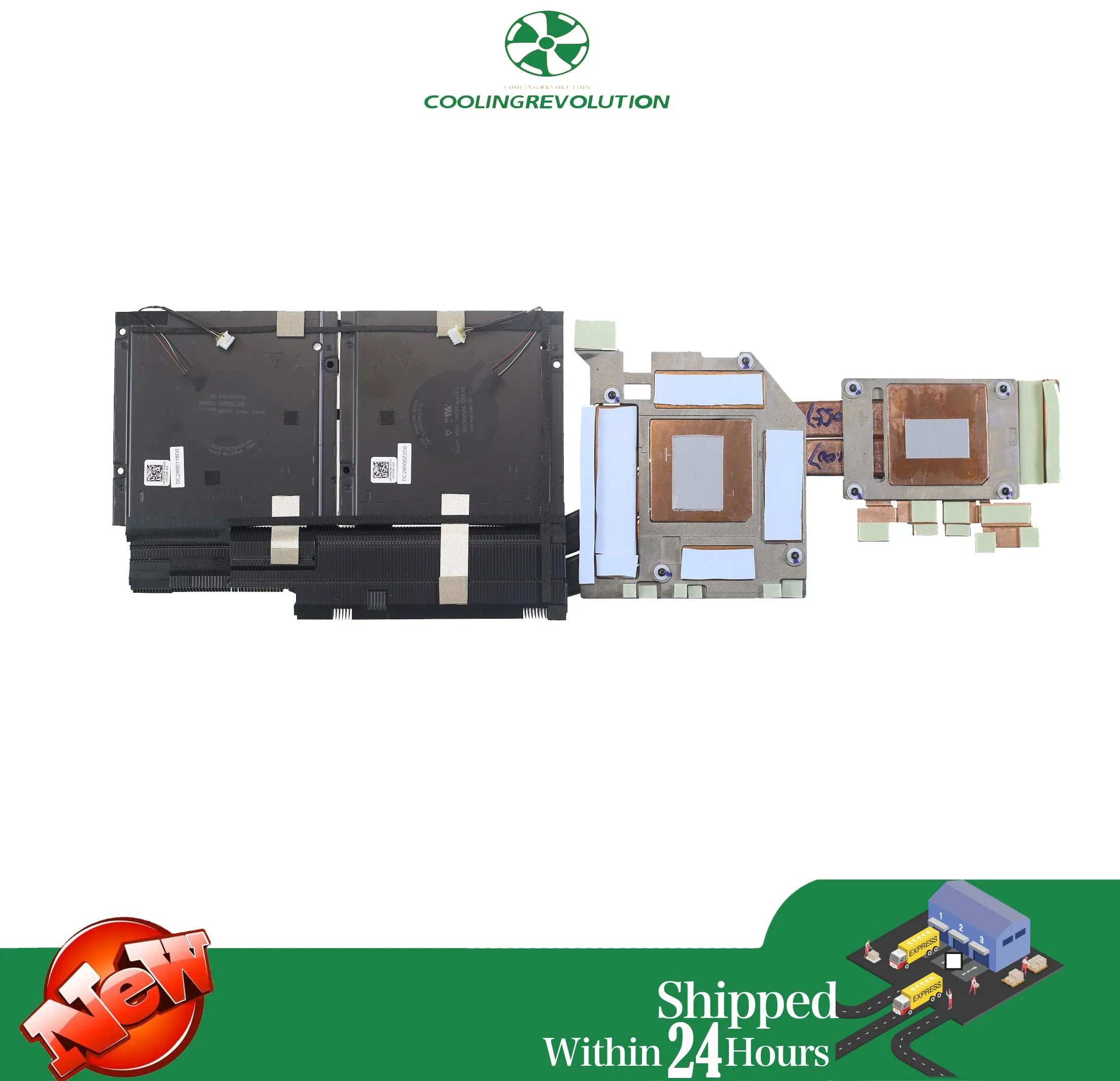 StoneTaskin Original Laptop CPU Heatsink For Dell Precision M7780 0YD4