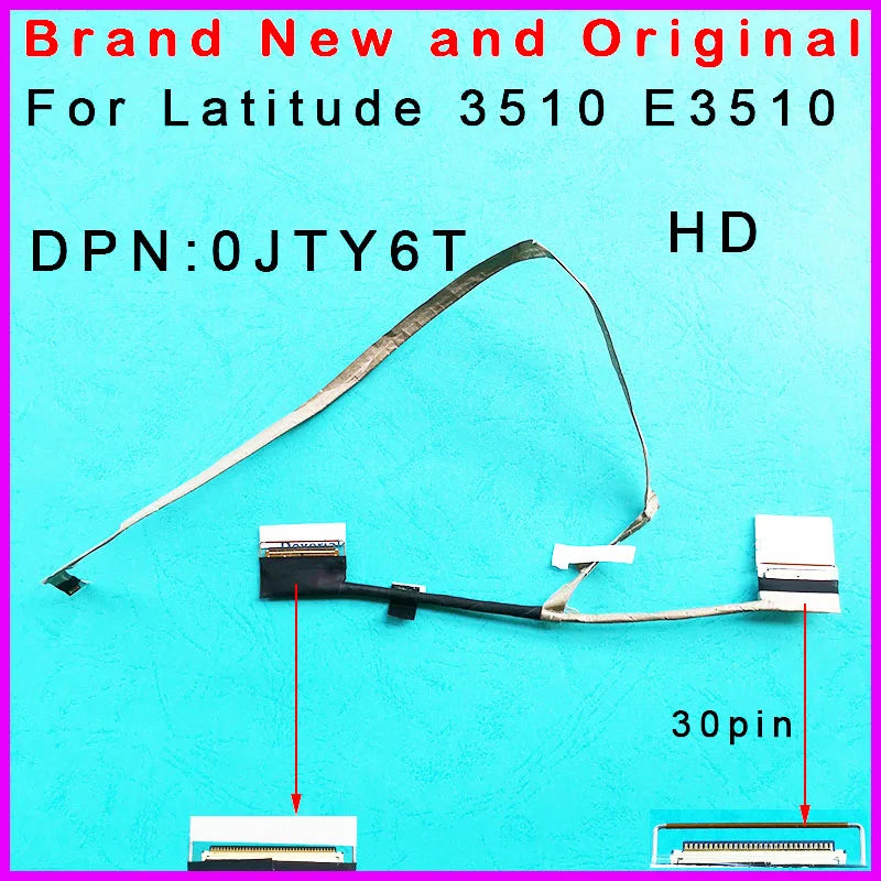 NEW Laptop LCD LVDS Screen Cable For Dell Latitude 3510 E3510 MKB L15 ...