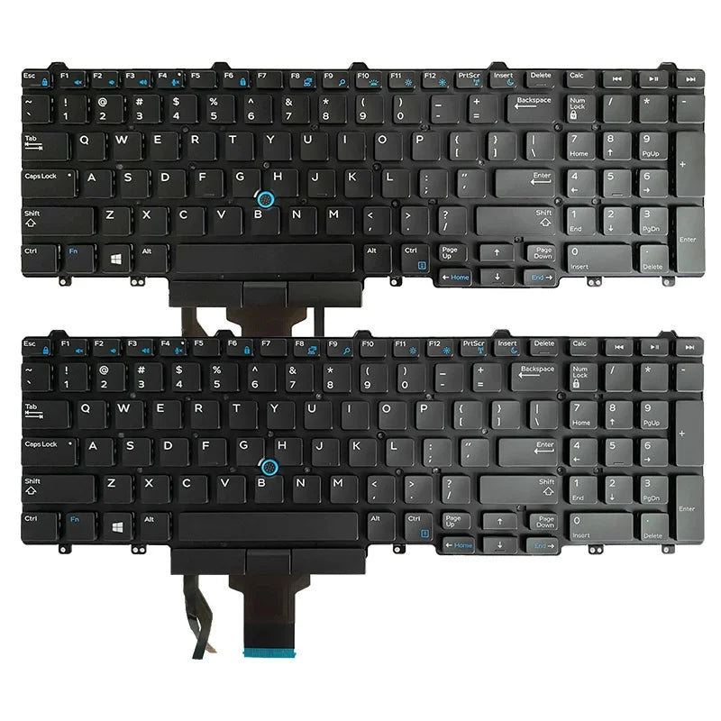 StoneTaskin New Genuine Laptop Replace Keyboard for Dell Precision 351