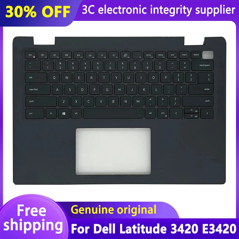 StoneTaskin New Original US Keyboard for Dell Latitude 3420 E3420 Palm