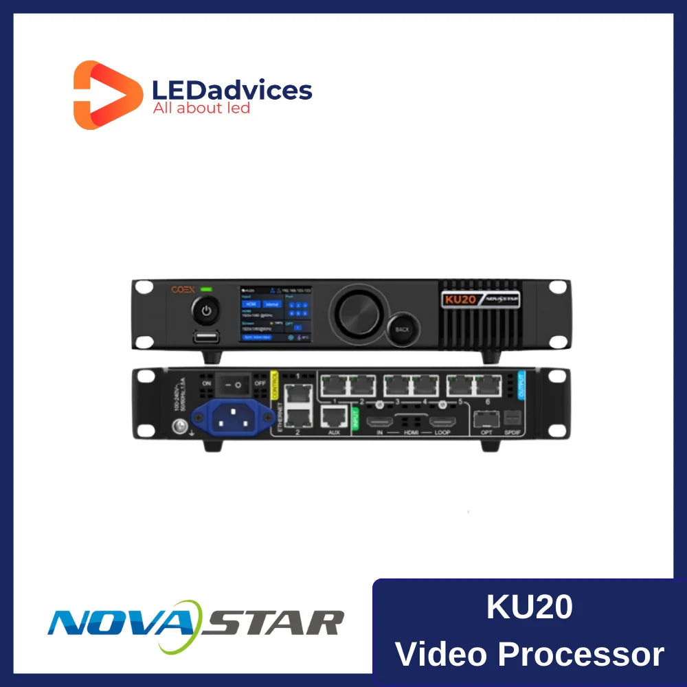 Original Brand New Novastar KU20 LED Display Controller Coex Series Wh ...
