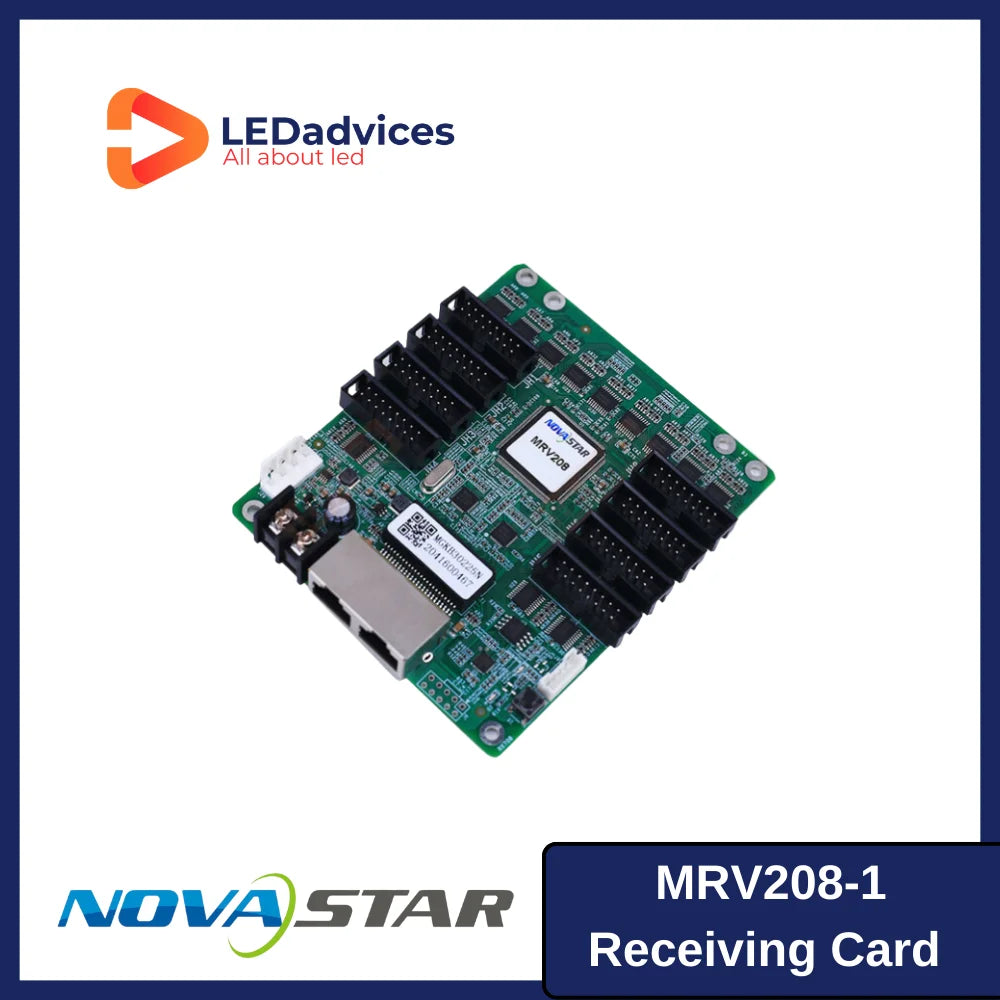 Novastar MRV208-1 Receiving Card For Full Color LED Screen Conroller 3 ...