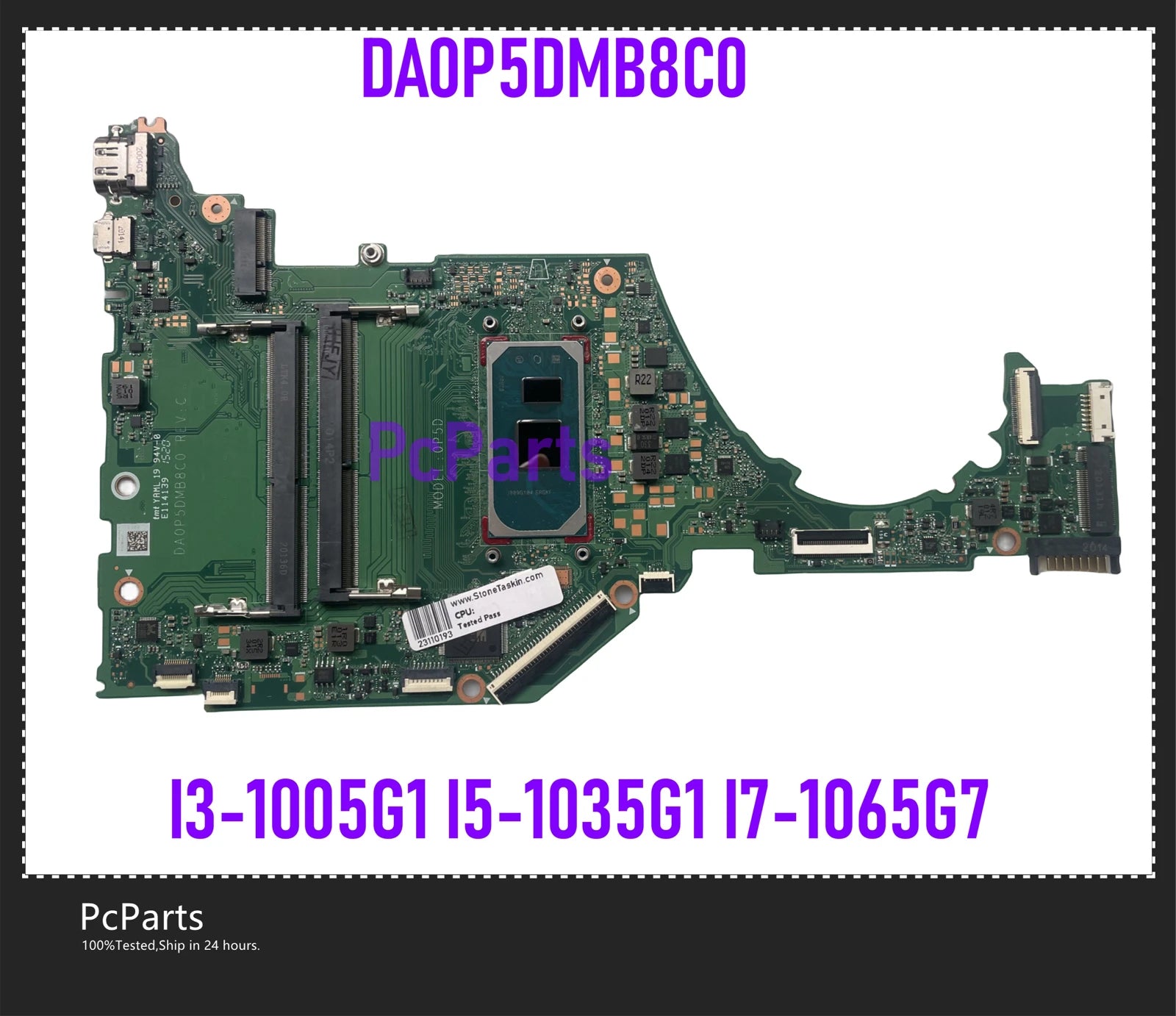 PcParts DA0P5DMB8C0 For HP 15-DY 15S-FQ Laptop Motherboard SRGKF I3-10 ...