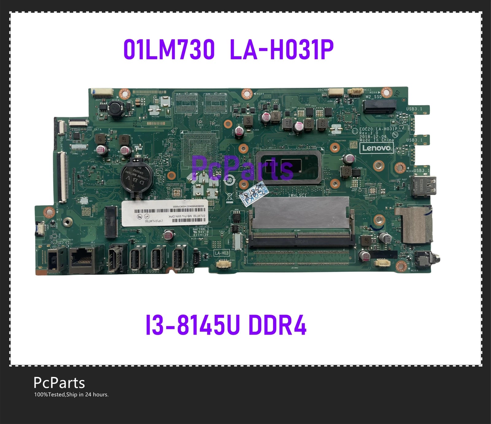 PcParts Genuine 01LM730 For Lenovo IdeaCentre A340-24IW A340-22IWL All ...