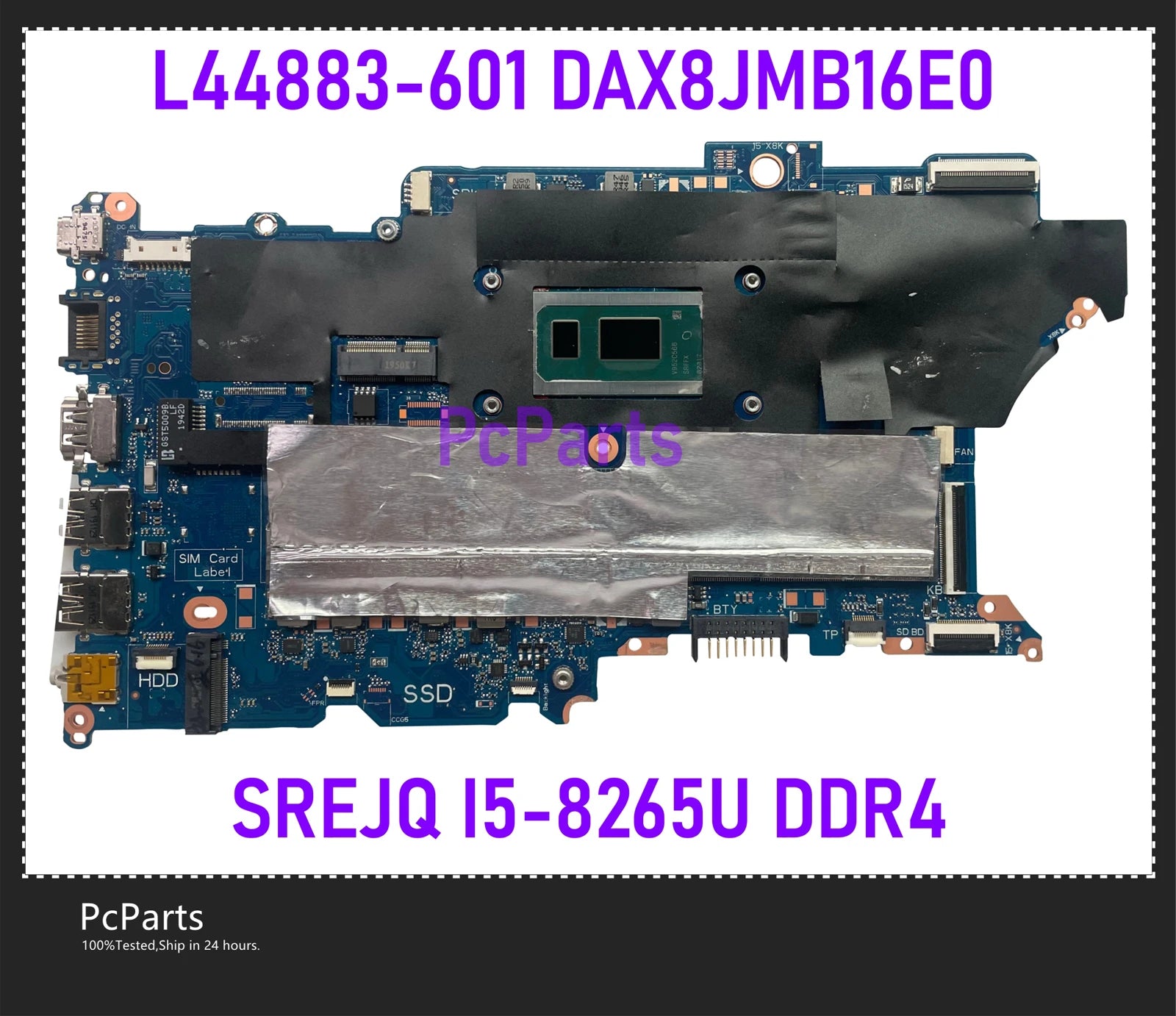 PcParts L44883-601 For HP ProBook 440 450 G6 Laptop Motherboard With S ...