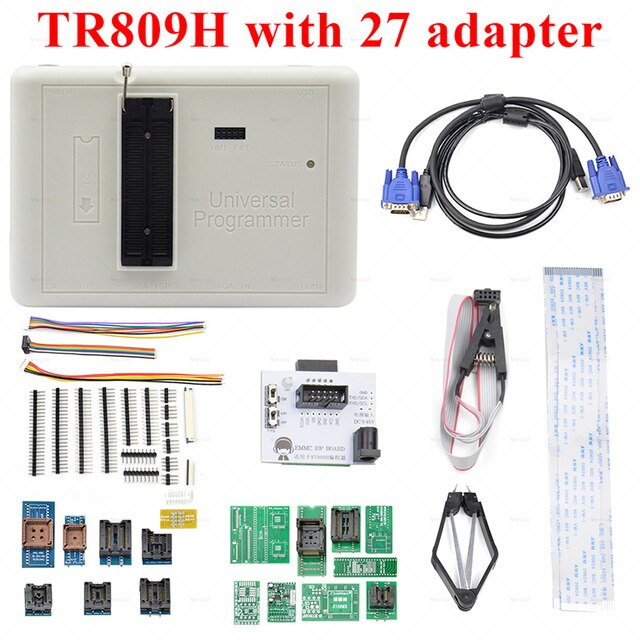 StoneTaskin RT809H EMMC-Nand FLASH Universal Programmer +35 Iterms Wit