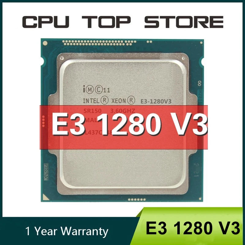 Intel Xeon E3 1280 V3 3.6GHz 4-Core CPU Processor LGA 1150 – StoneTaskin