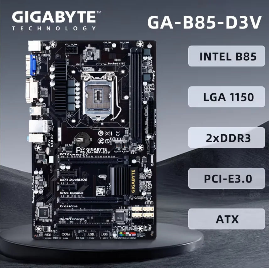 StoneTaskin For Gigabyte GA-B85-D3V LGA 1150 Socket Motherboard Suppor