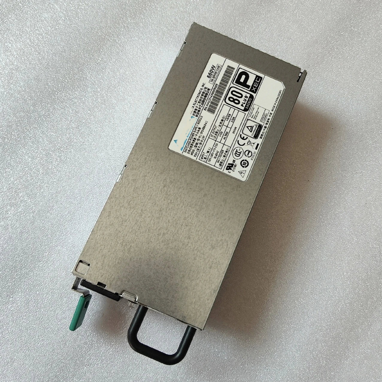 StoneTaskin Original For Delta 550W Server Power Supply PSU DPS-500AB-