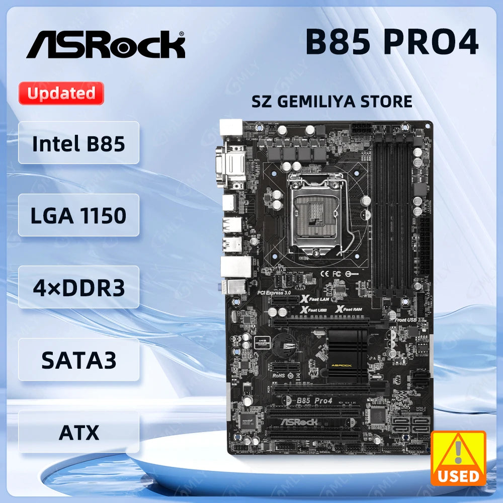 StoneTaskin ASROCK B85 PRO4 Motherboard B85 Motherboard LGA 1150 DDR3