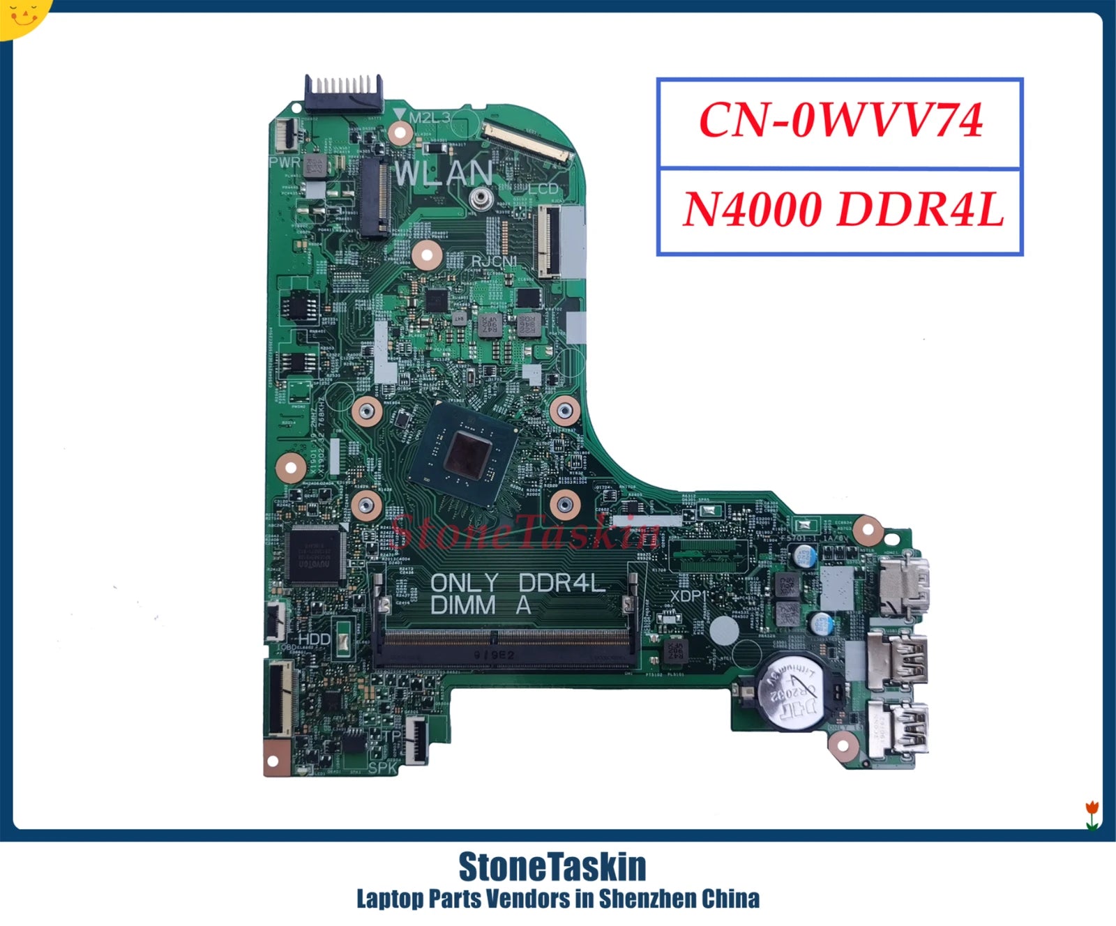 StoneTaskin CN-0WVV74 WVV74 17831-1 For Dell Inspiron 14 3472 15 3572
