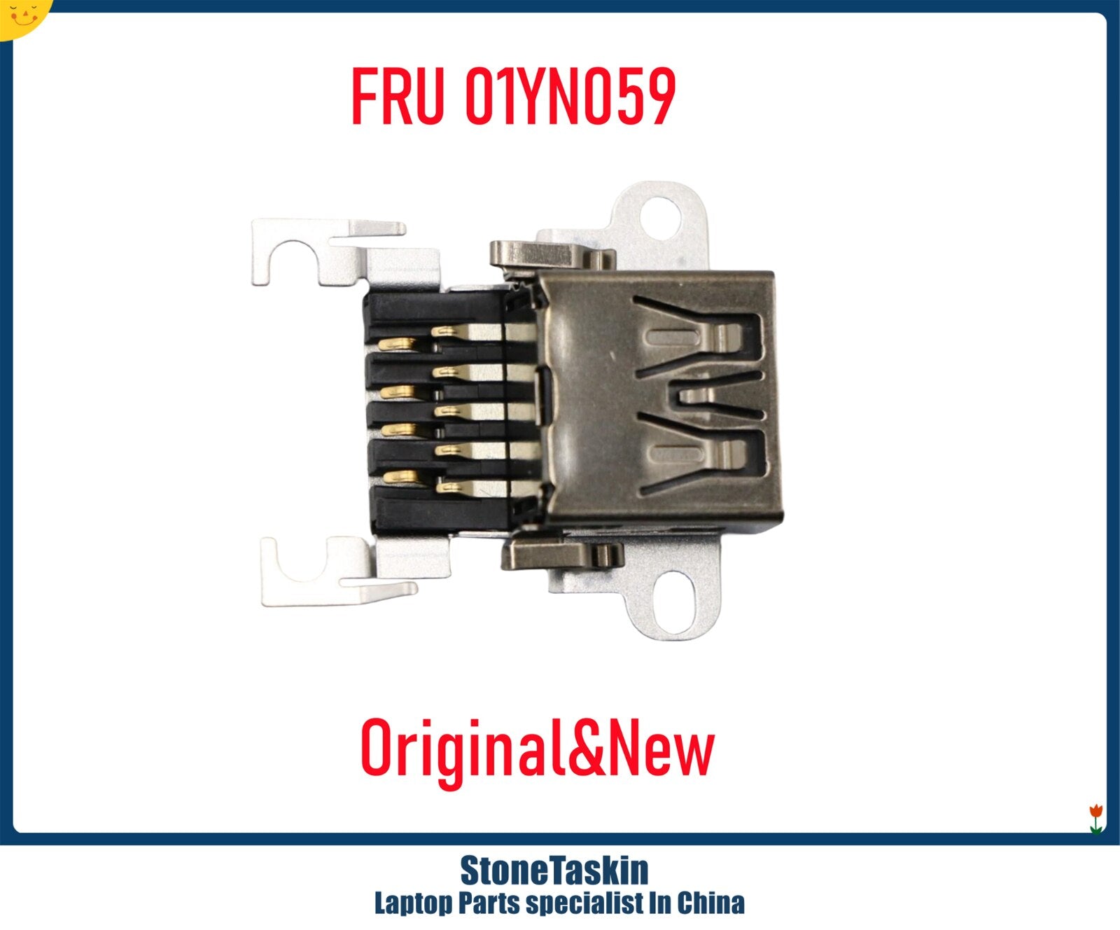StoneTaskin Genuine For Lenovo Thinkpad X280 X285 USB Interface Port J