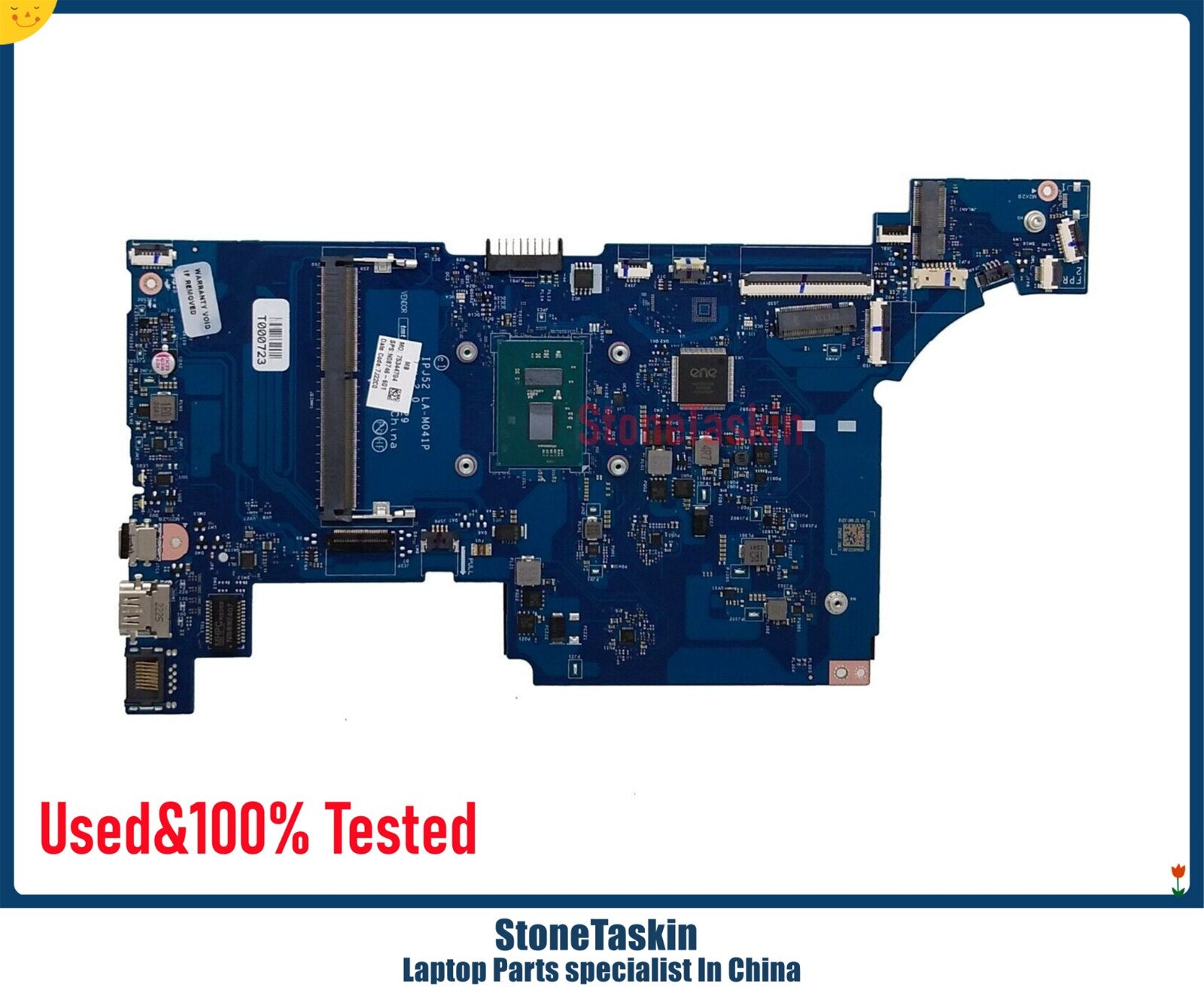 StoneTaskin N08746-601 For HP 250 G9 Laptop MOTHERBOARD IPJ52 LA-M041P