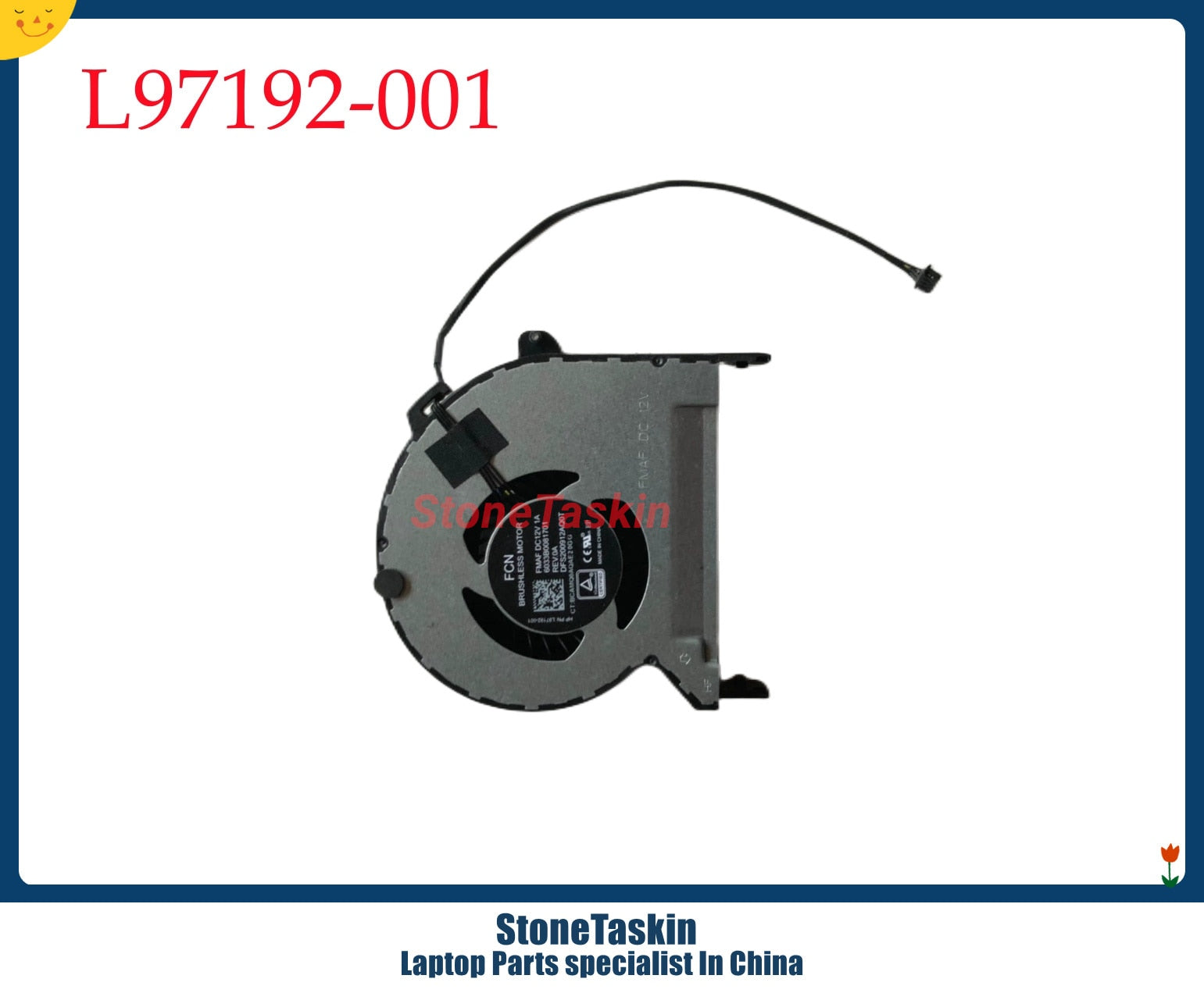 StoneTaskin New Original Laptop CPU Cooling Fan For HP Z2 MINI G5 Desk