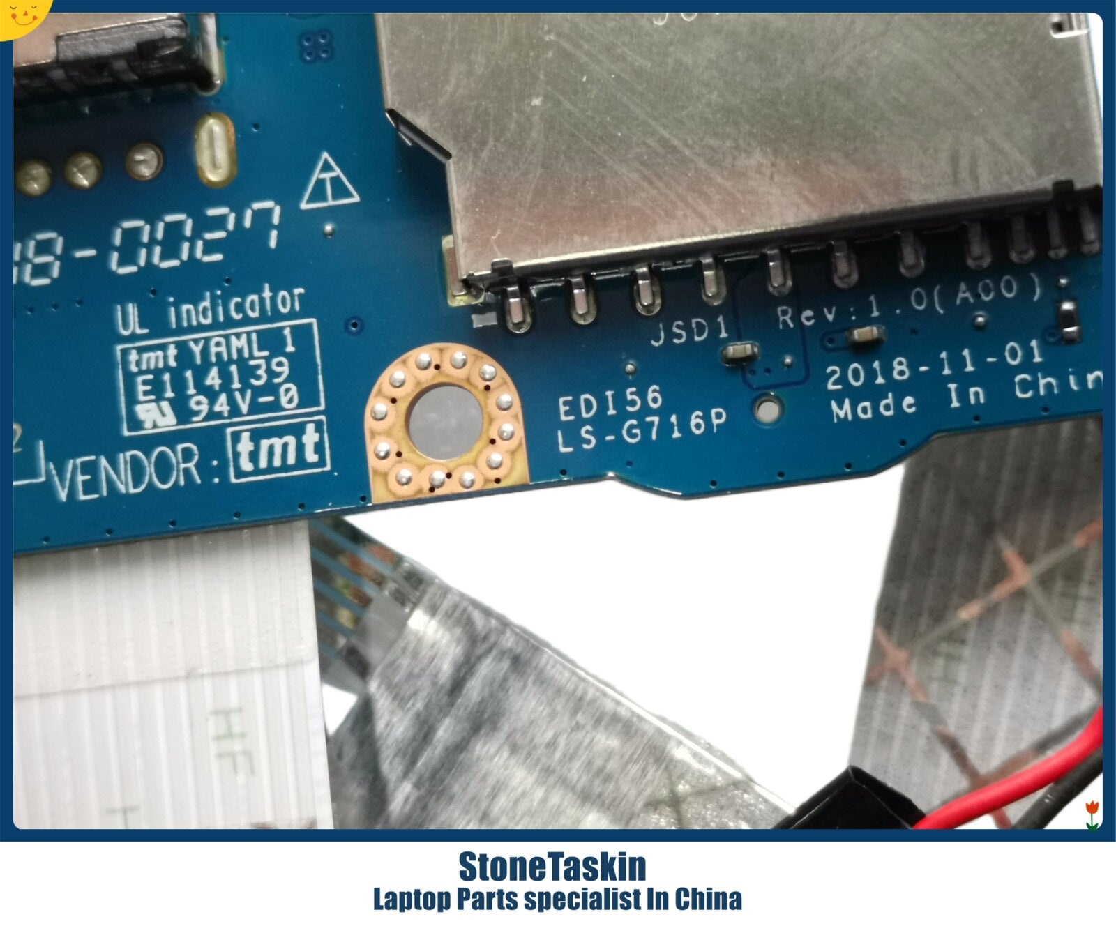 StoneTaskin New Original Laptop For Dell Inspiron 15 3585 USB Port Boa