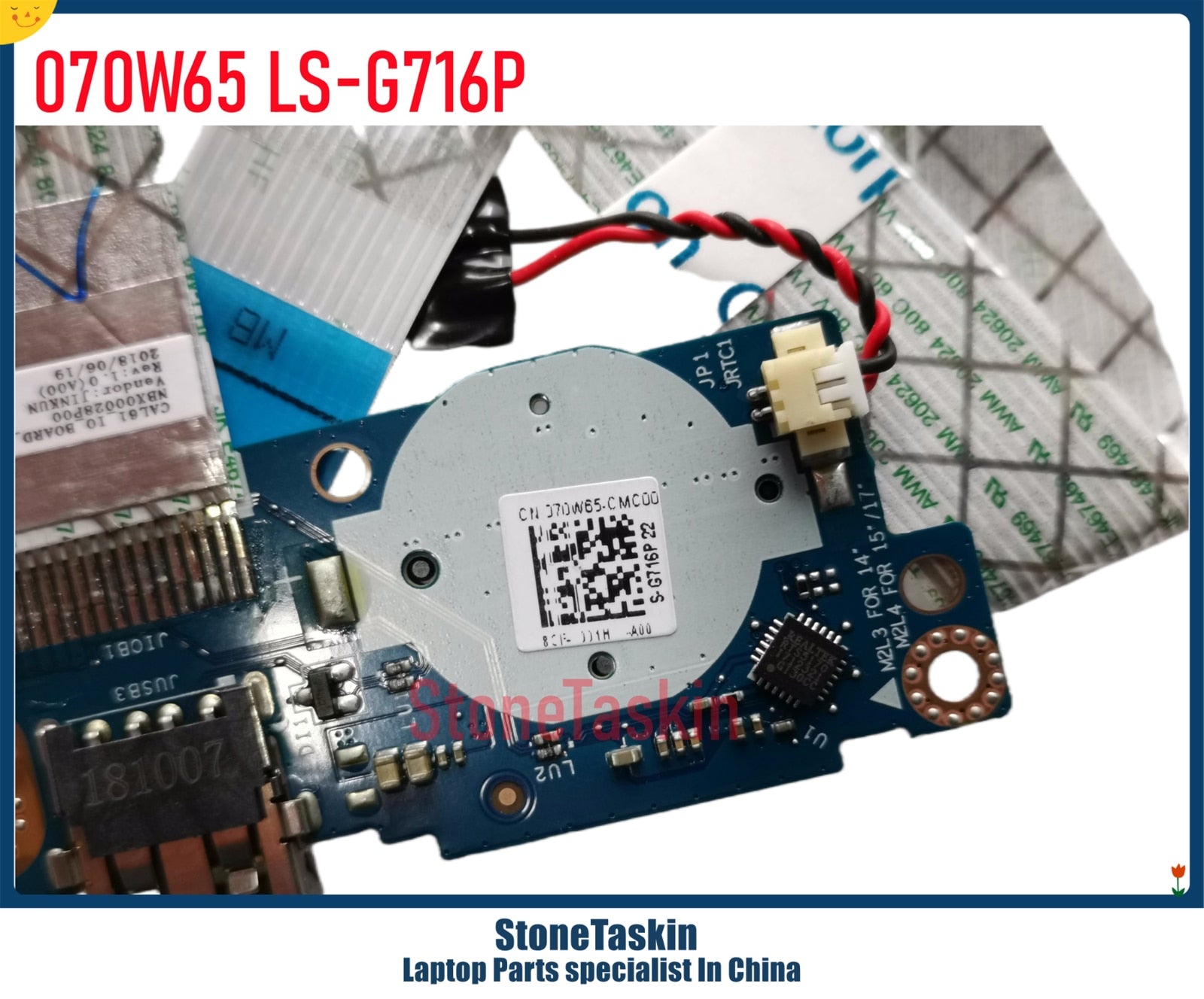 StoneTaskin New Original Laptop For Dell Inspiron 15 3585 USB Port Boa