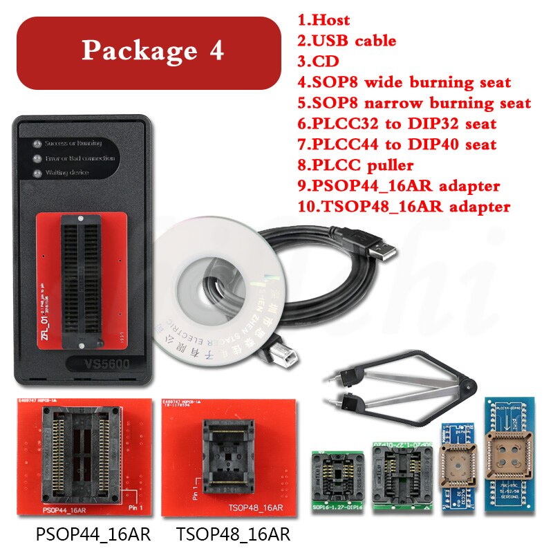 VS5600 universal programmer read and write Flash single-chip BIOS chi ...