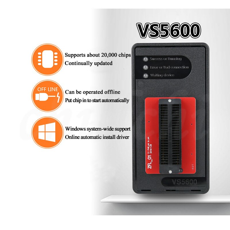 VS5600 universal programmer read and write Flash single-chip BIOS chi ...