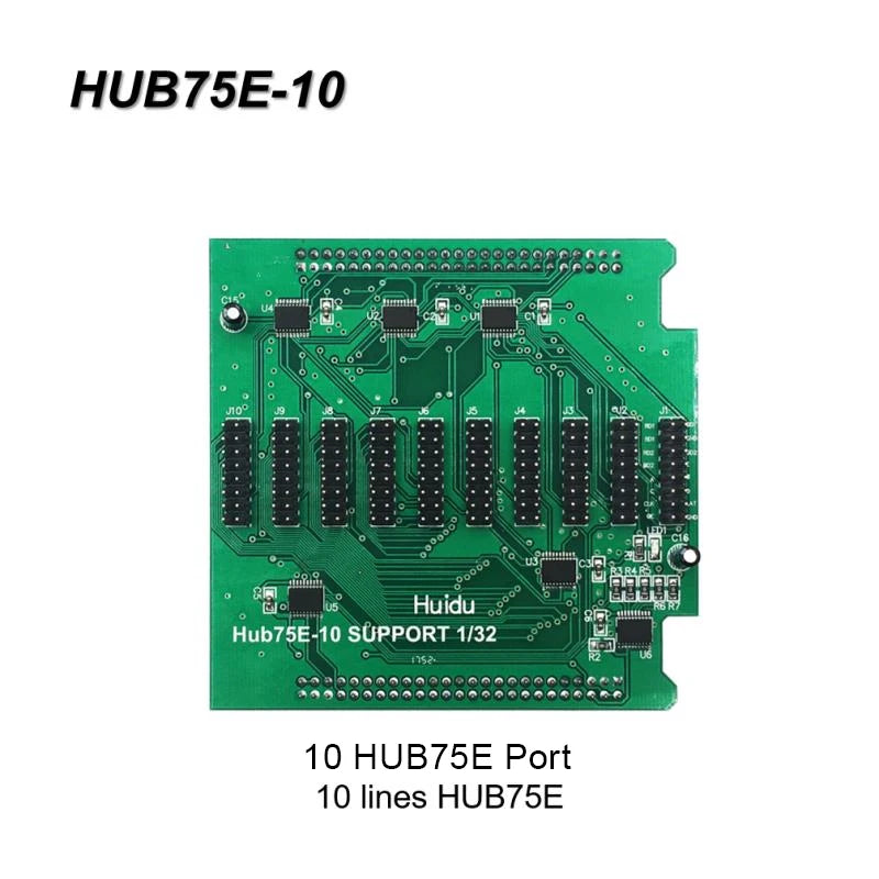 huidu HUB-75E full color adapter board for advertising led video big l ...