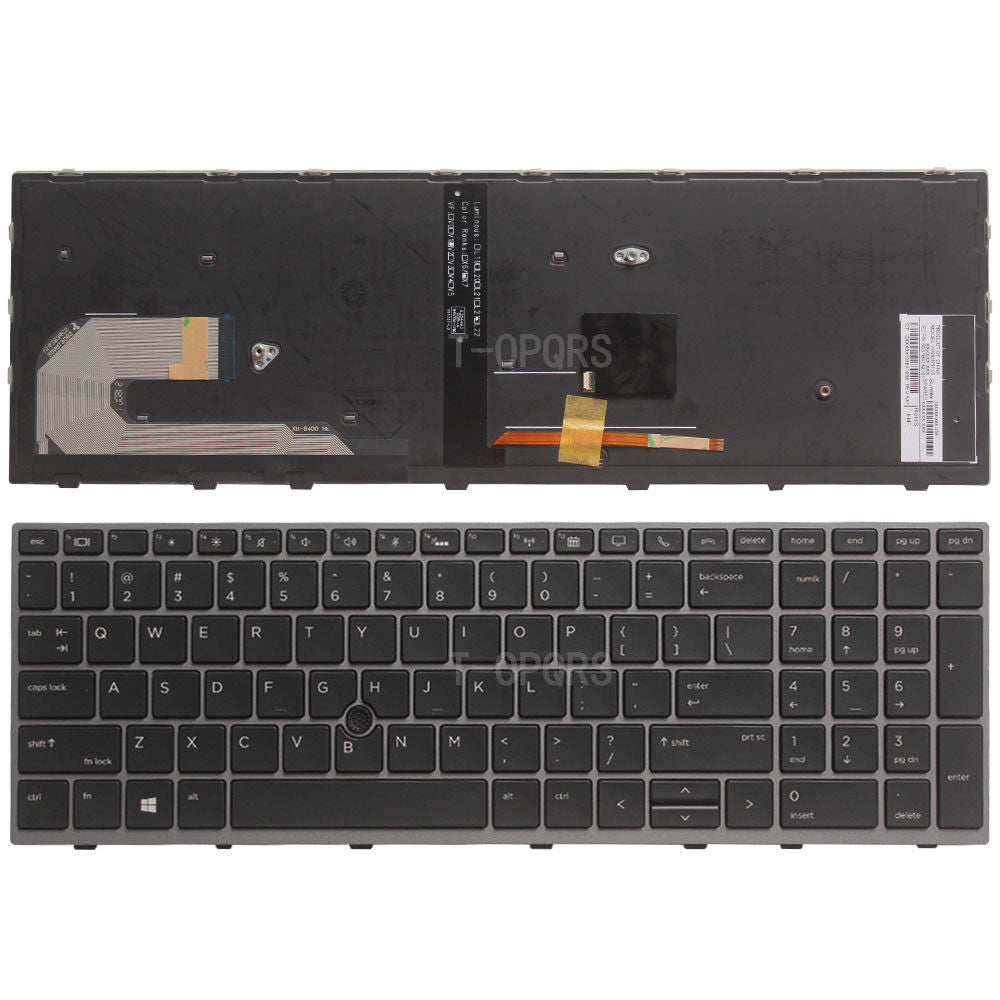 StoneTaskin New For HP EliteBook 850 G5 850 G6 755 G5 Keyboard Silver