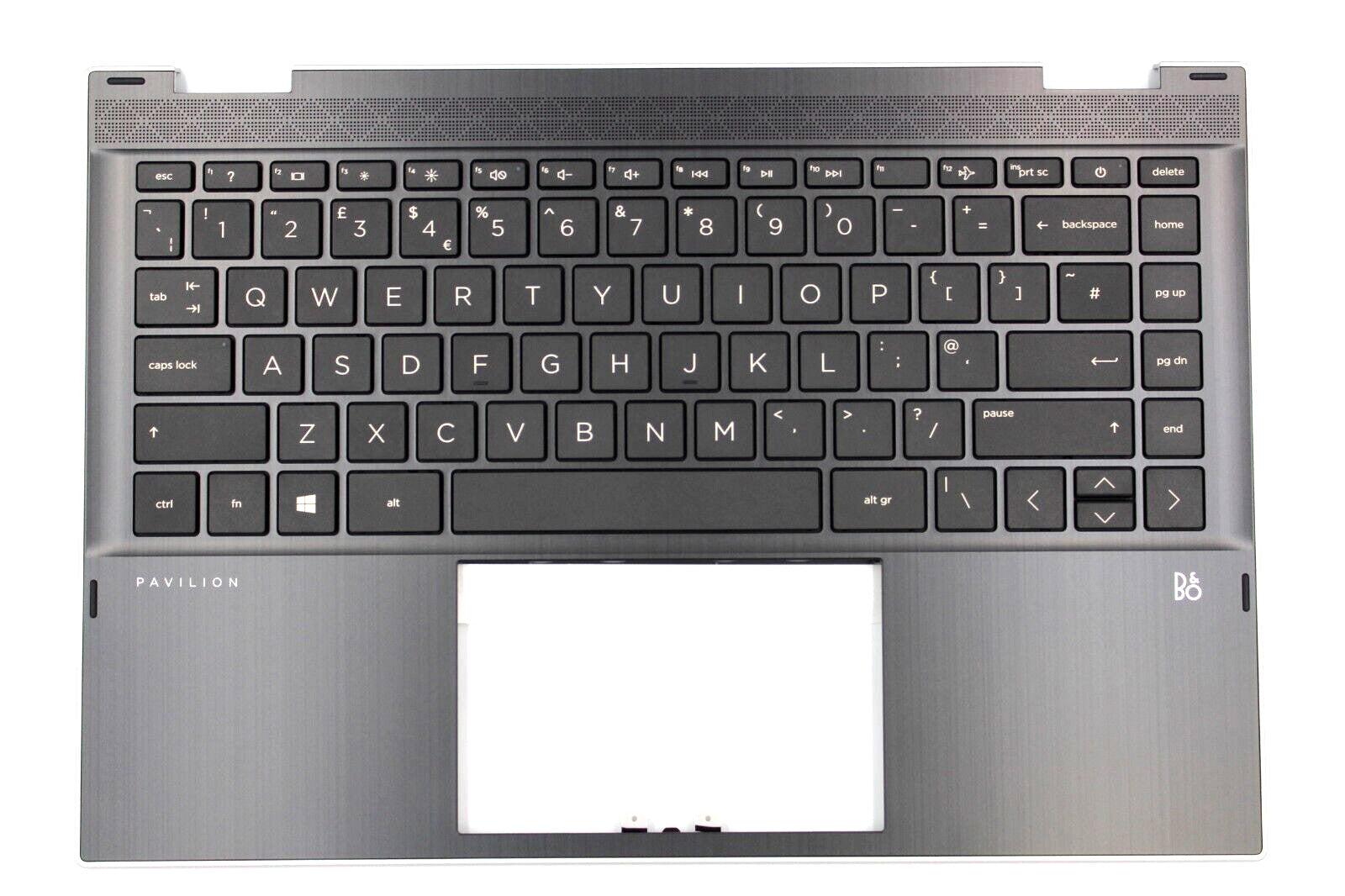 StoneTaskin Genuine NEW HP Pavilion X360 14-DW Keyboard/Upper Case L96