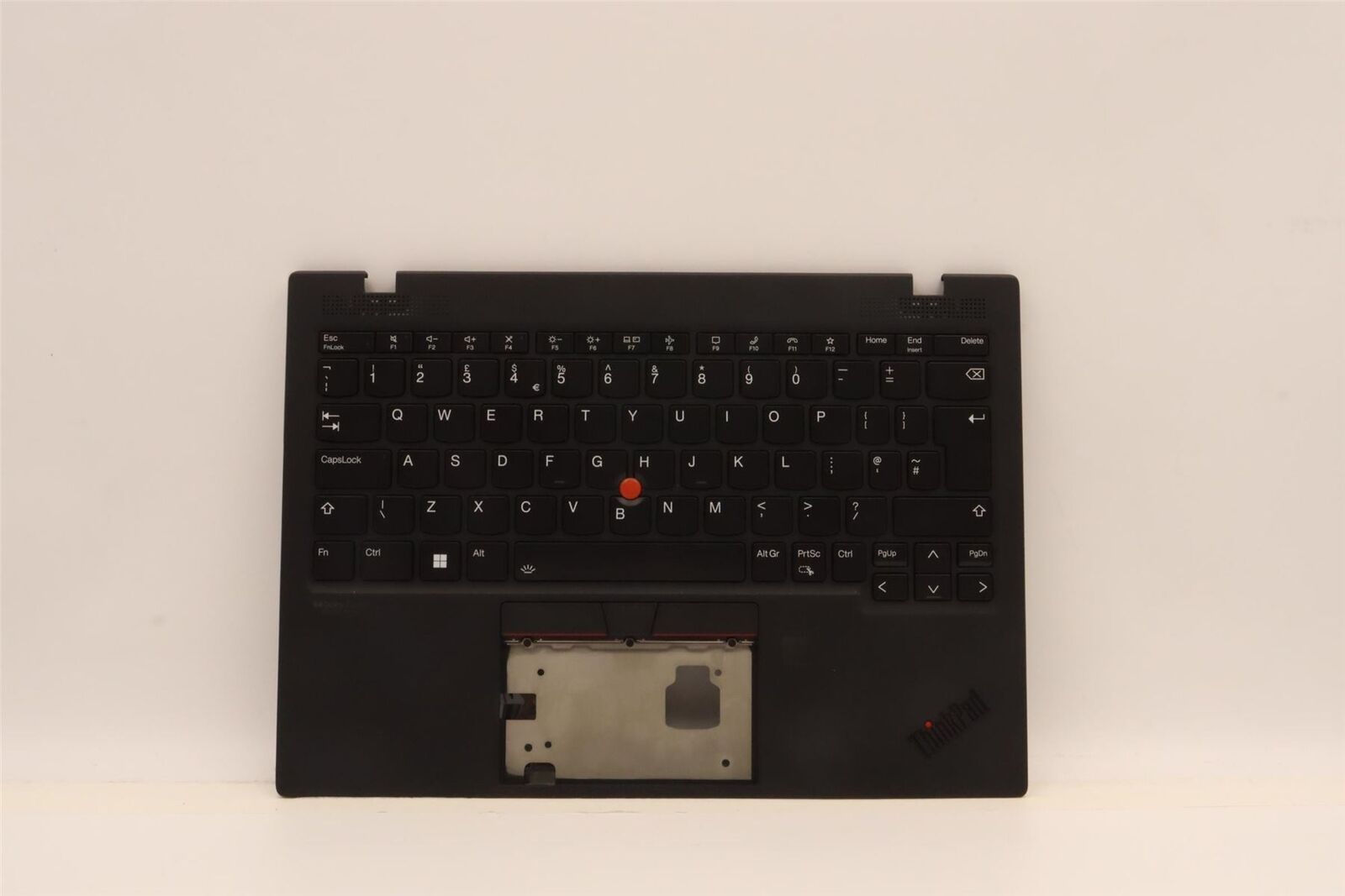 StoneTaskin Lenovo Nano X1 2 Keyboard Palmrest Top Cover UK Black 5M11