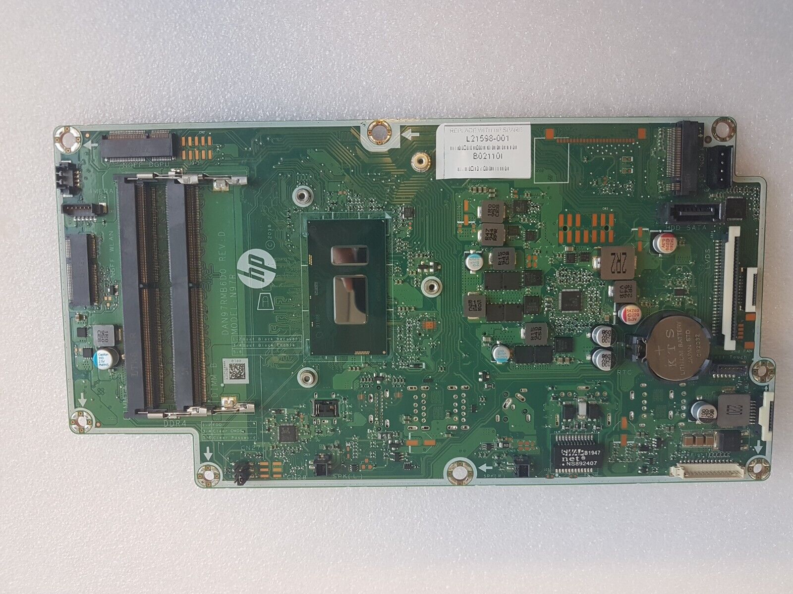 StoneTaskin Original Laptop Mainboard For HP 200 G3 AiO i5-8250U DAN97