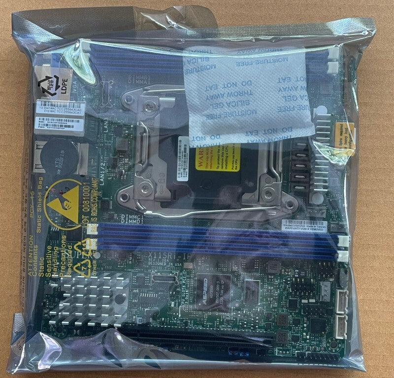 StoneTaskin Original Supermicro X11SRi-IF Chipset Intel C422 Single So