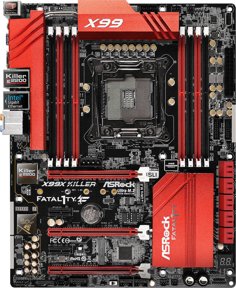 StoneTaskin For ASROCK X99X Killer Motherboard LGA2011 DDR4 ATX Mainbo