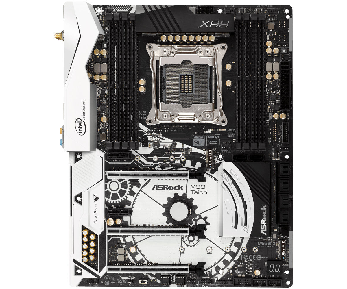 StoneTaskin Original ASROCK X99 Taichi Motherboard LGA2011-3 DDR4(OC)