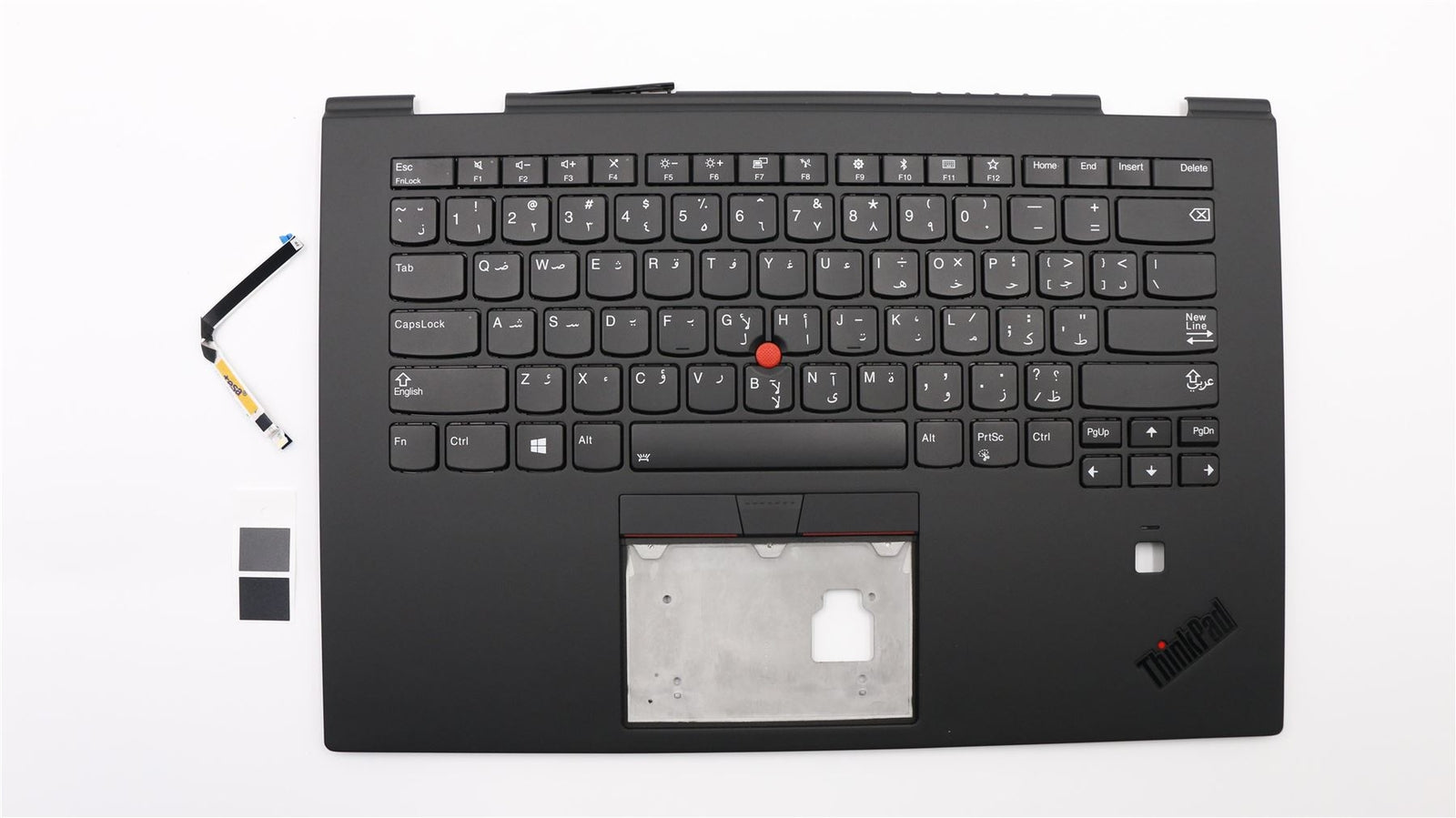 StoneTaskin Lenovo Yoga X1 3rd Gen Keyboard Palmrest Top Cover Arabic