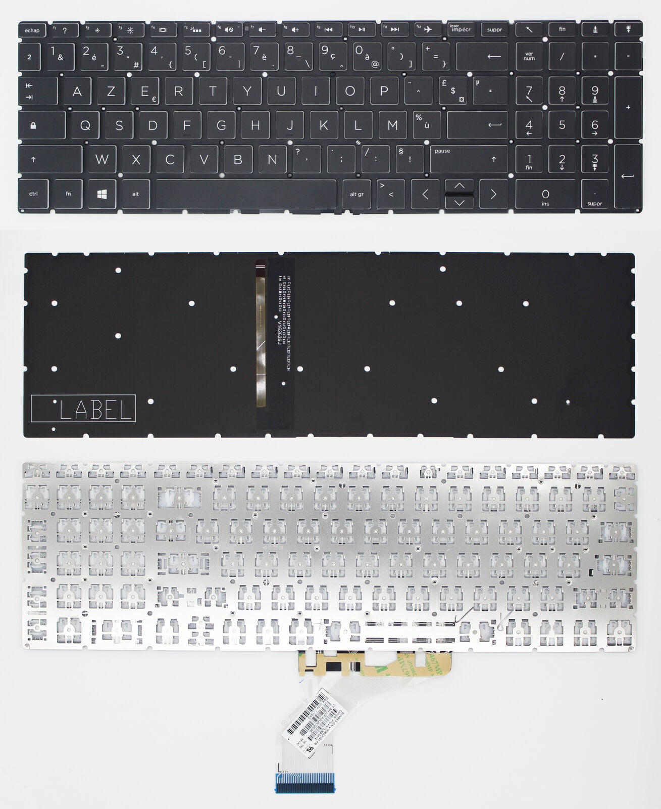 StoneTaskin Original Brand New Black Backlit French Laptop Keyboard Fo
