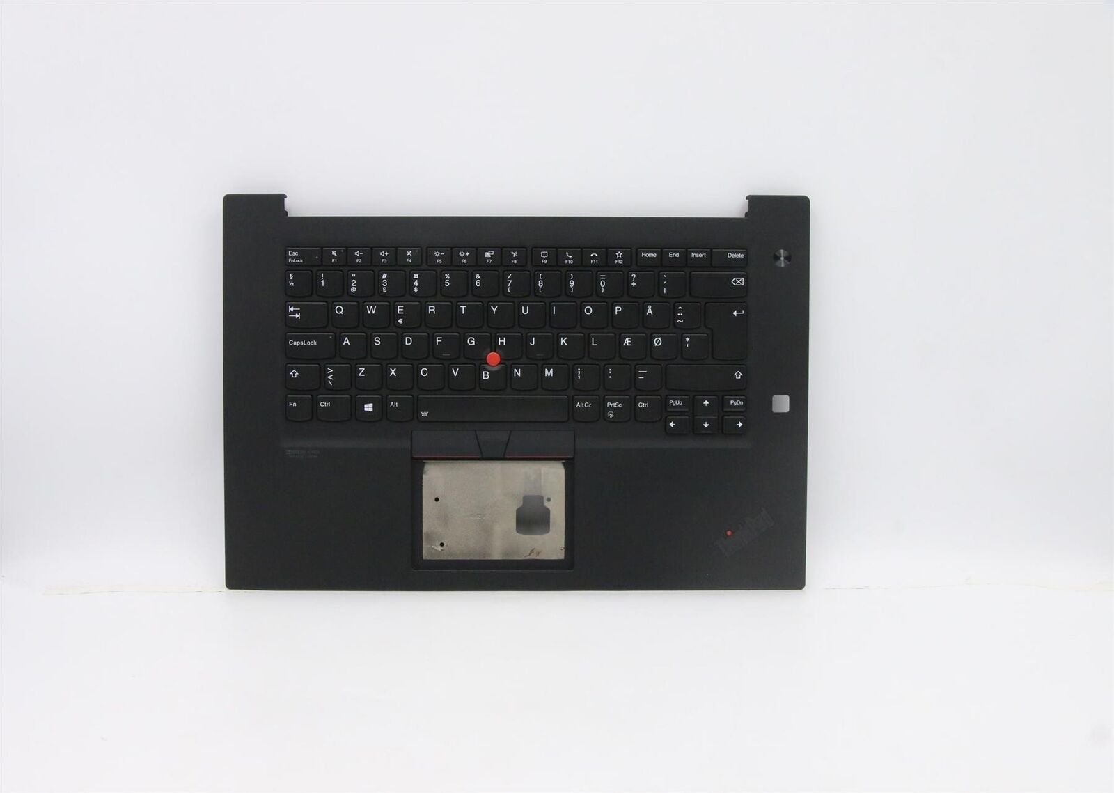 Lenovo ThinkPad P1 Gen 3 X1 3rd Gen Keyboard Palmrest Top Cover Black ...