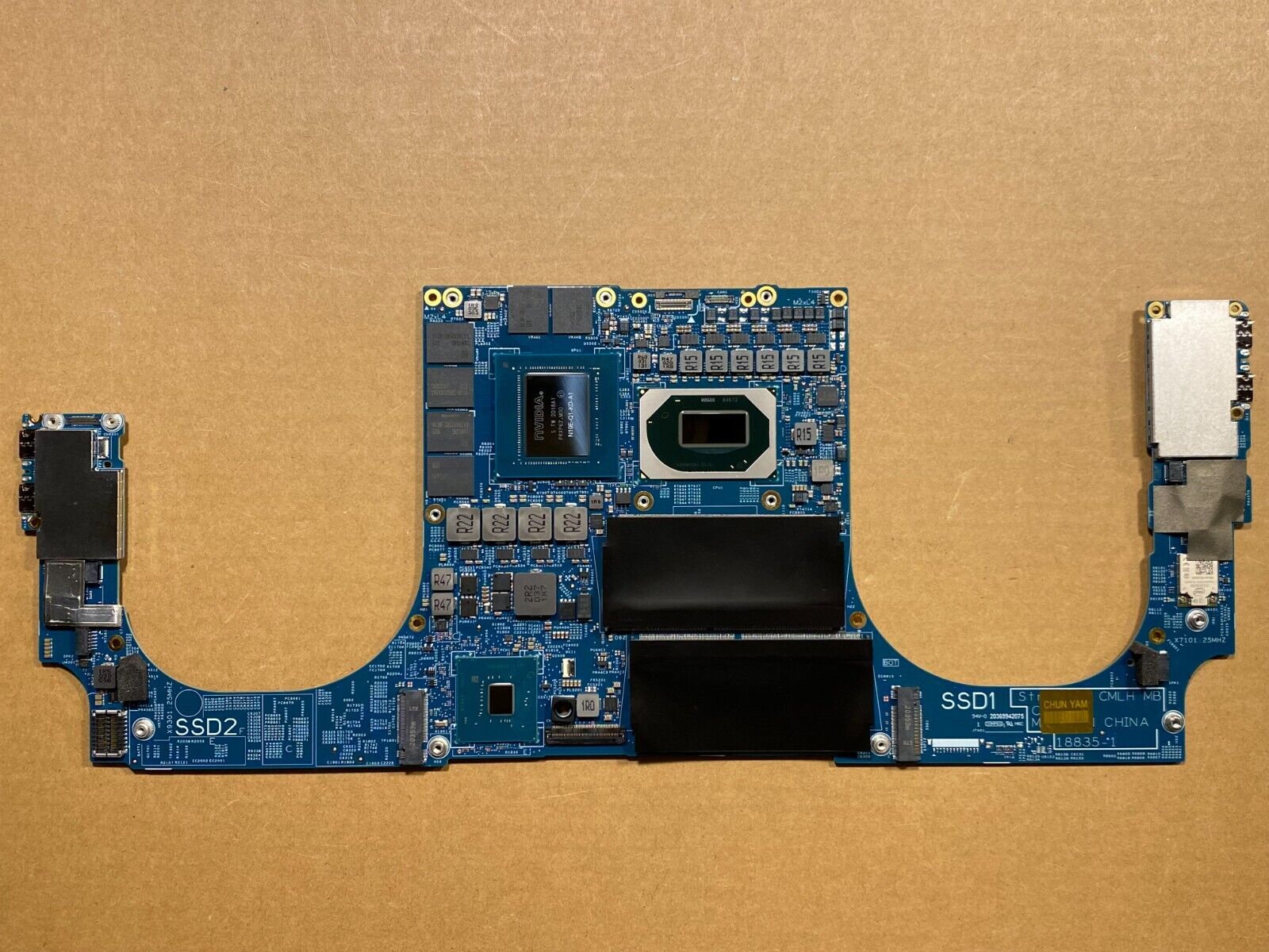 StoneTaskin Original Refurbished Dell Precision 5750 Motherboard i9-10