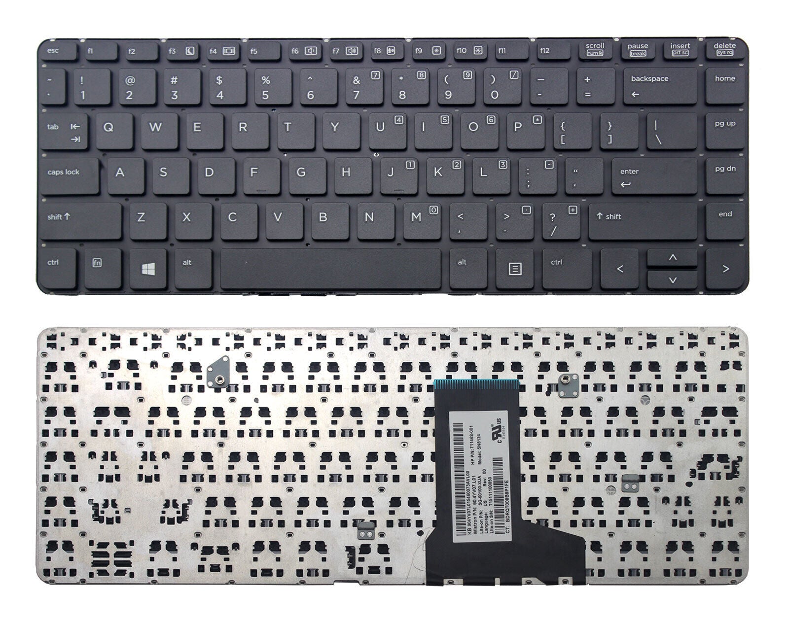 StoneTaskin Original Black US Keyboard For HP ProBook 430 G1Fully Test