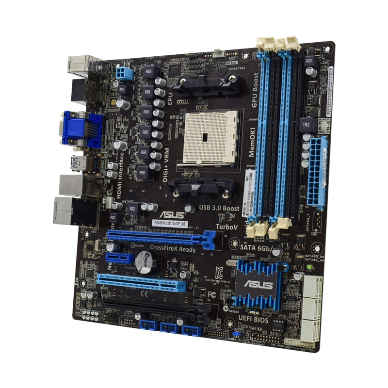 Original ASUS F2A85-M/CM1745/DP-MB Desktop Motherboard Socket FM2 DDR3 ...