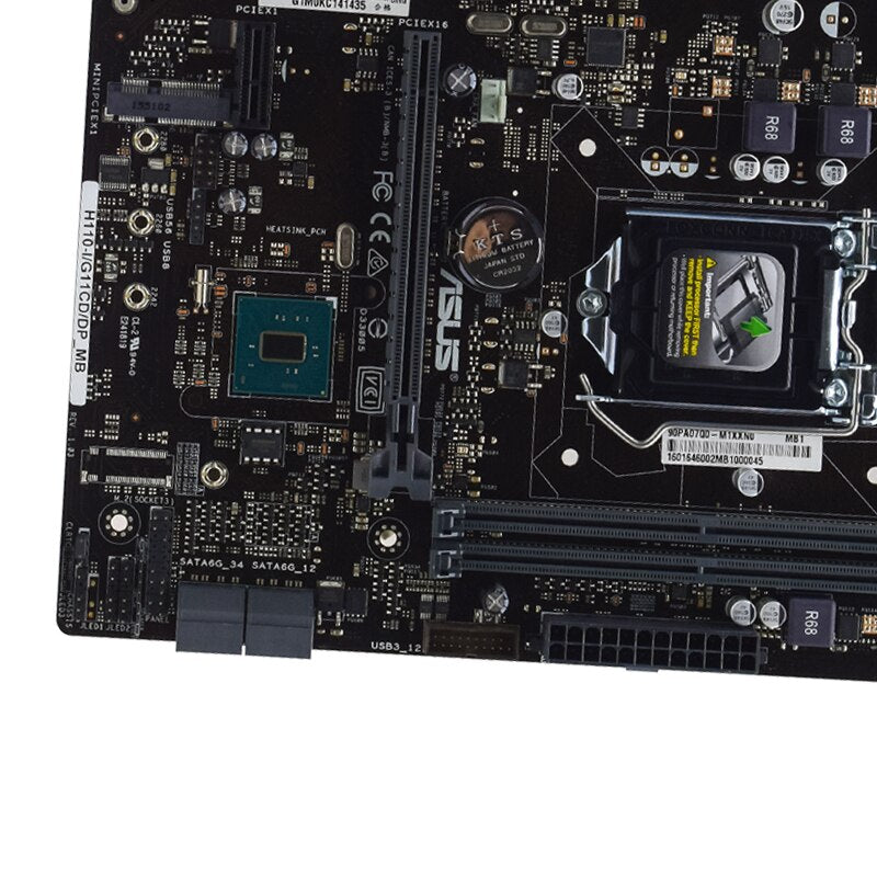 Original ASUS H110-I/G11CD/DP_MB Intel H110 Motherboard LGA 1151 DDR4 ...