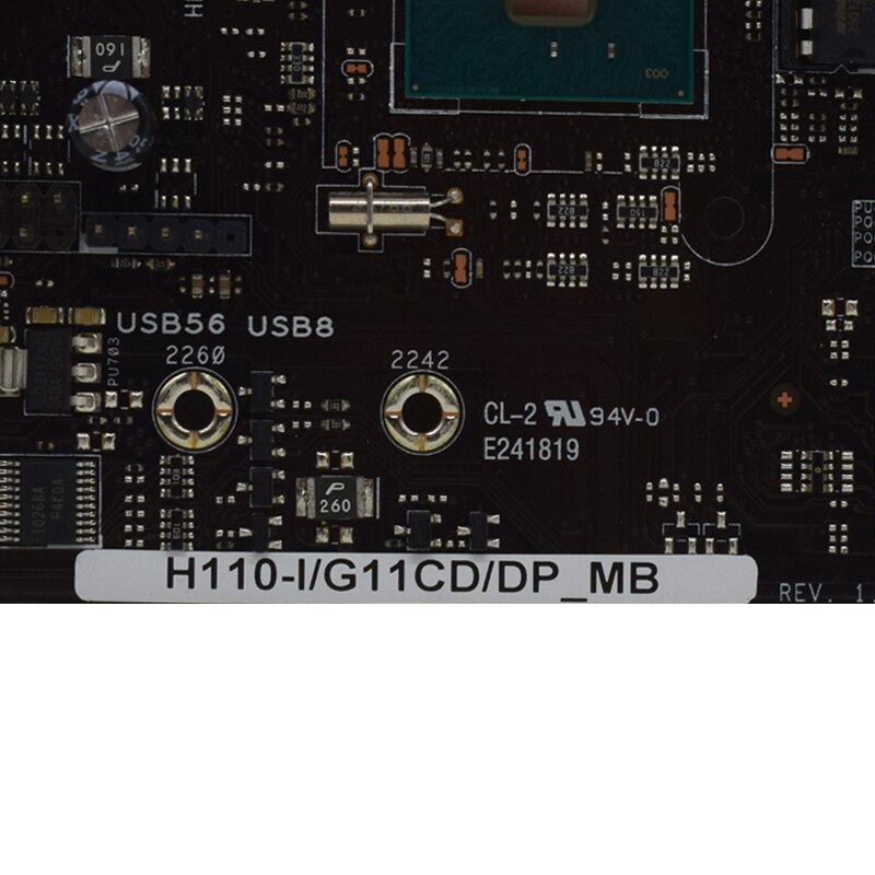 Original ASUS H110-I/G11CD/DP_MB Intel H110 Motherboard LGA 1151 DDR4 ...