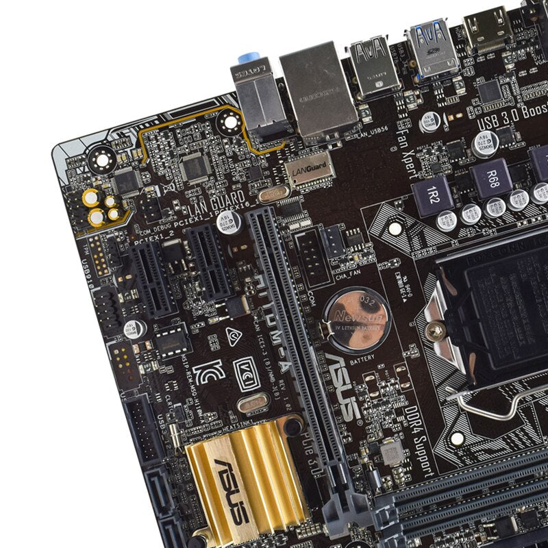 ASUS H110M-A LGA 1151 PC Motherboards Intel H110 HDMI SATA 6Gb/s USB 3 – StoneTaskin