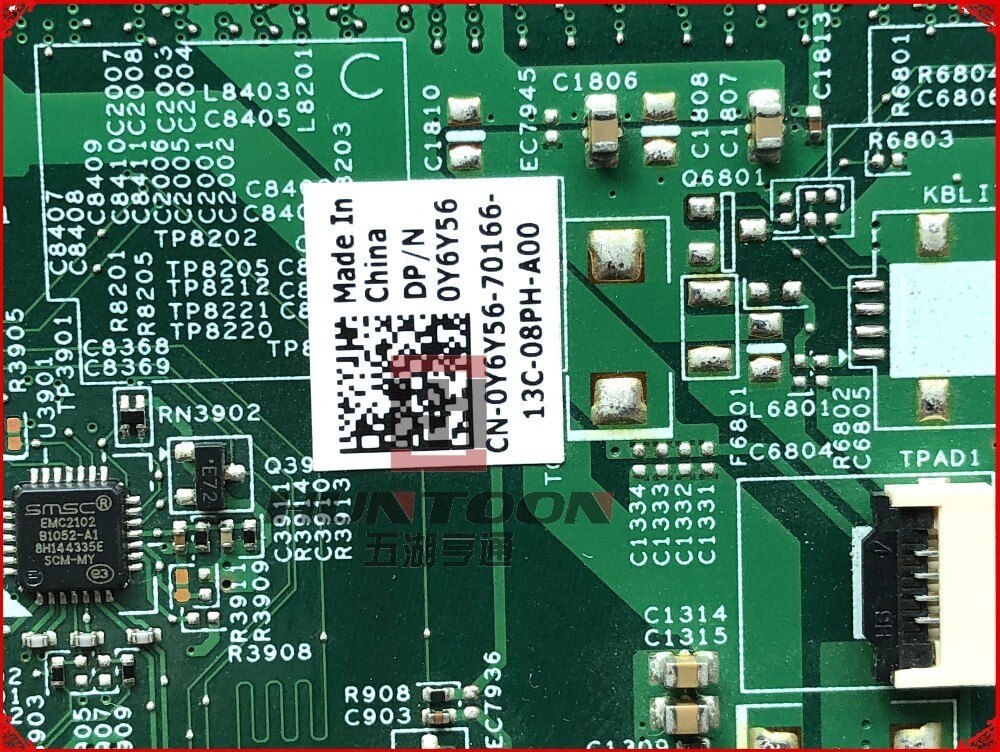 High quality CN-0Y6Y56 0Y6Y56 Main board For Dell Inspiron N5010 Lapt ...